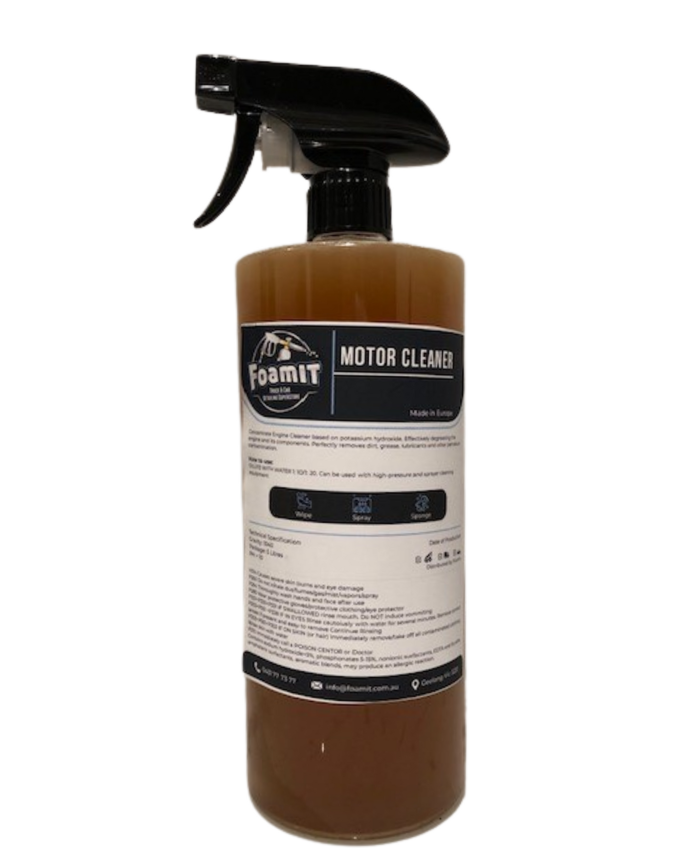 ENGINE CLEANER 1L - FOAMIT - Truck & Car Care Suppliers Australia
